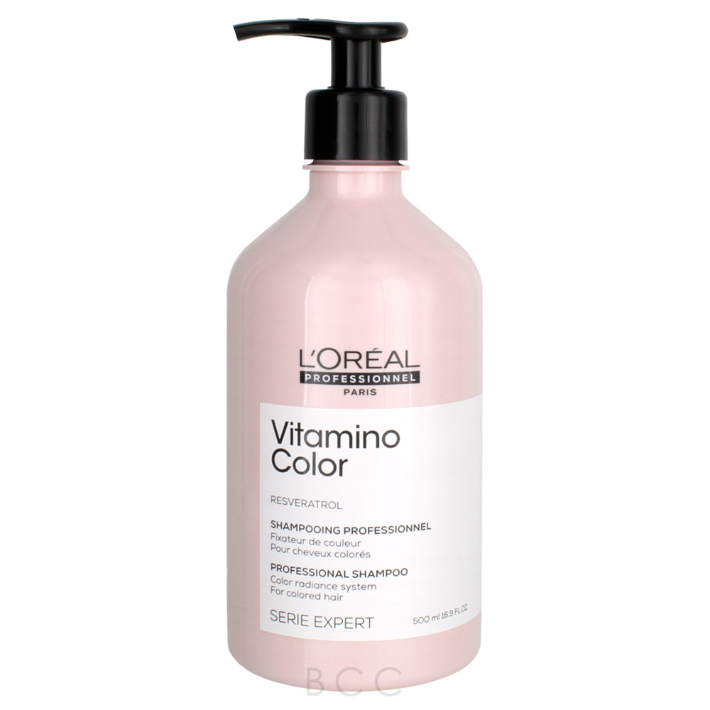 L’Oréal Serie Expert Vitamino Color Shampoo 500ml | Hairstuff.be